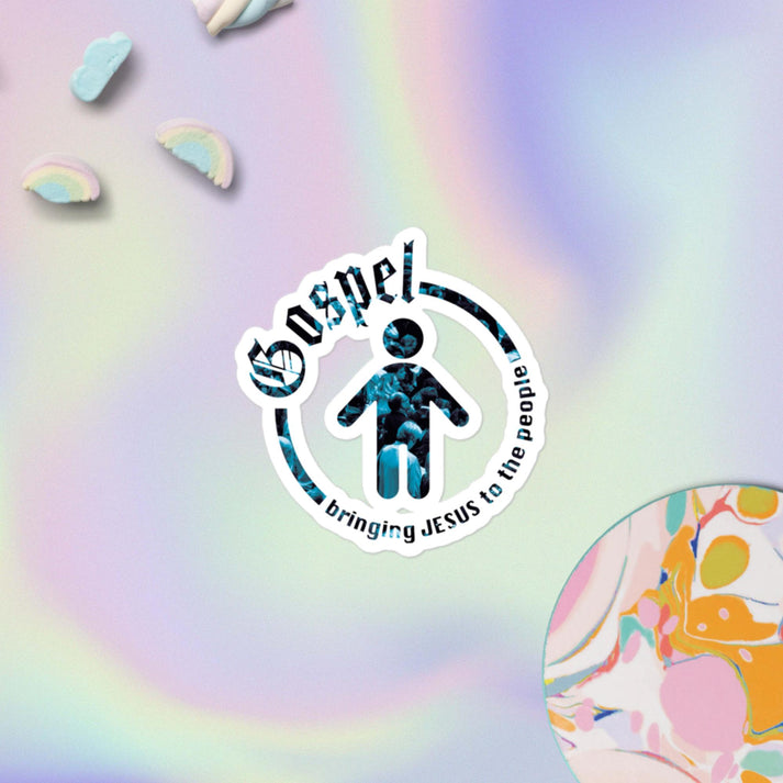 Gospel Icon Sticker – Lantana Community Swag Shop